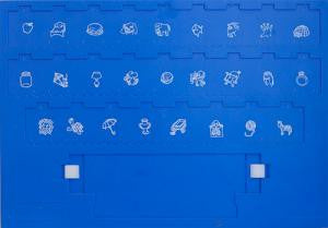 L400B - Language Board Imprinted with Pictures (Tiles sold separately ...